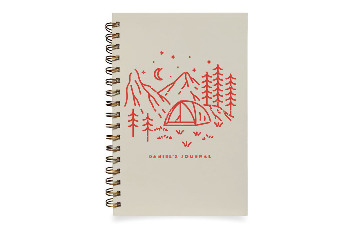 Camping Travel Notebook for Kids & Boys | Nuts & Bolts Paper Co | Nuts ...