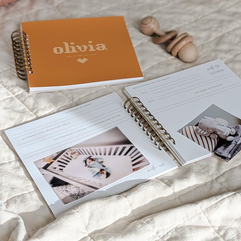 Nuts & Bolts Paper Co: Pregnancy & Baby Memory Books + Paper Goods