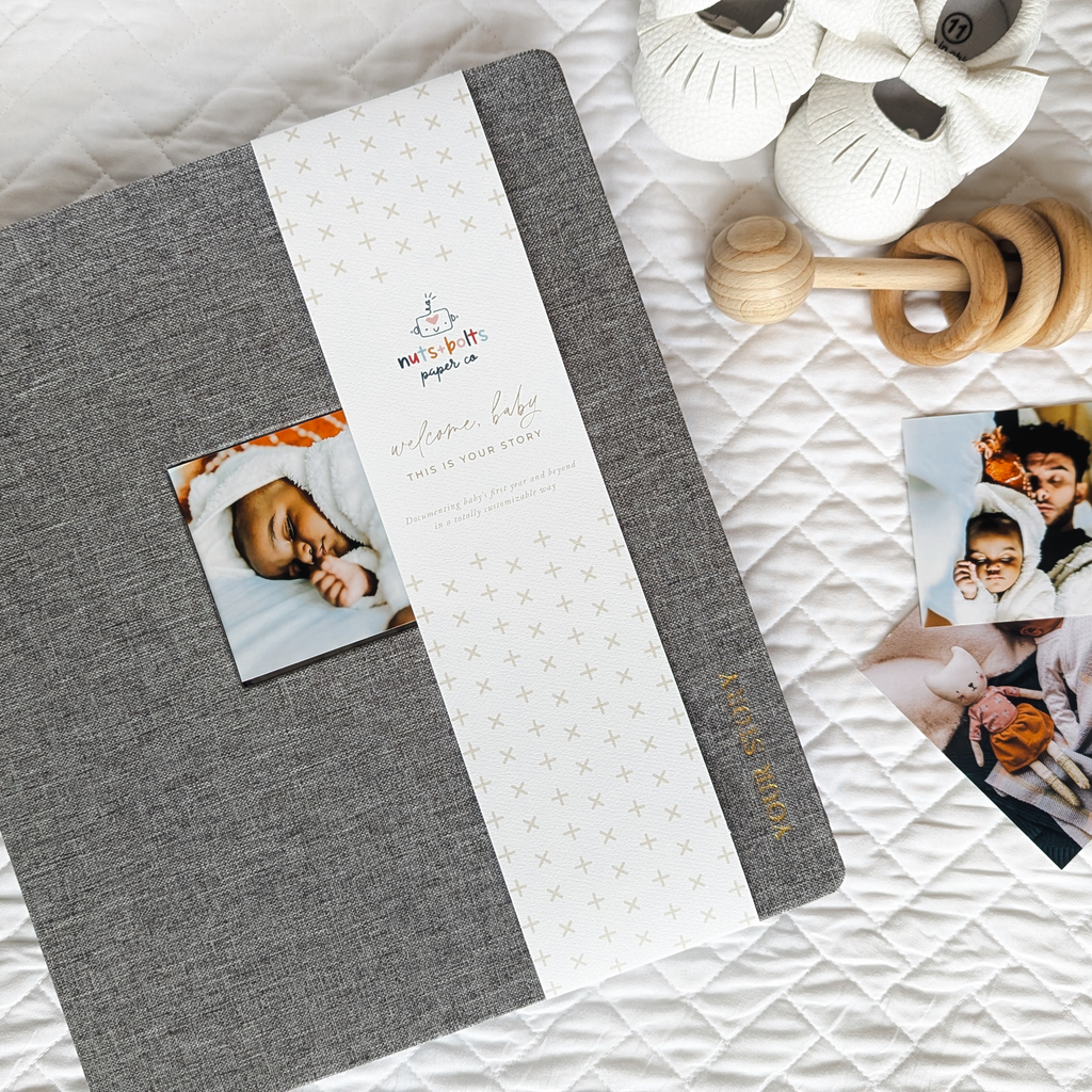 Nuts & Bolts Paper Co: Pregnancy & Baby Memory Books + Paper Goods